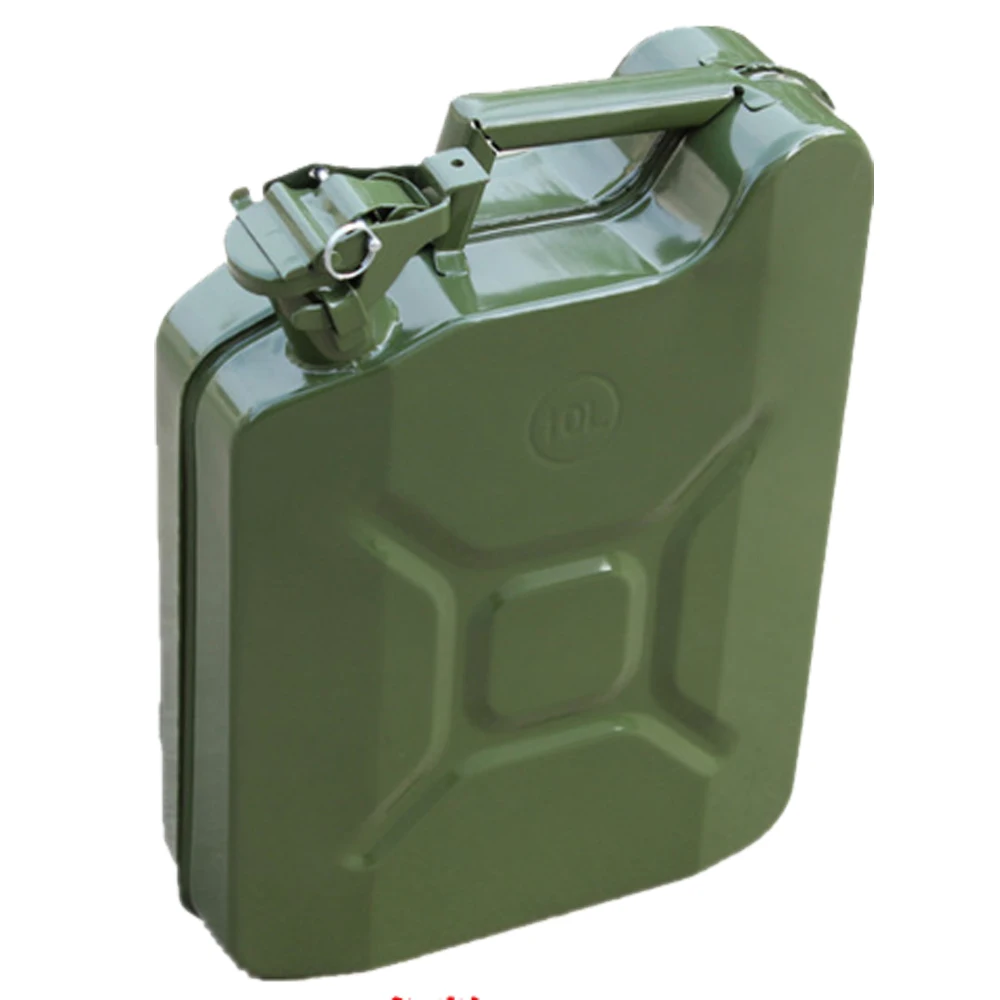 10 Litre Steel Oil Jerry Can - Durable & Versatile Storage