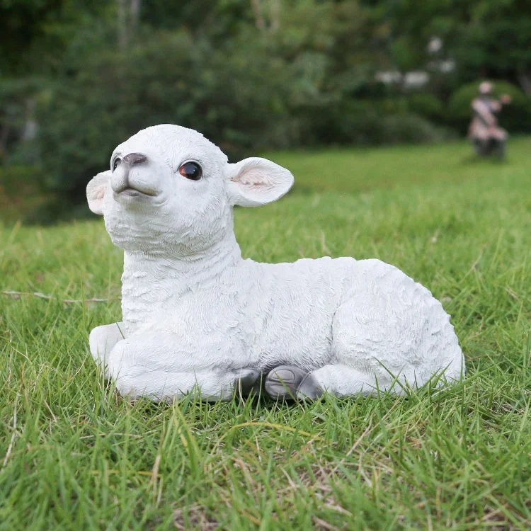Wholesale Resin Farm Animals Garden Ornaments Sheep, Resin Realistic ...