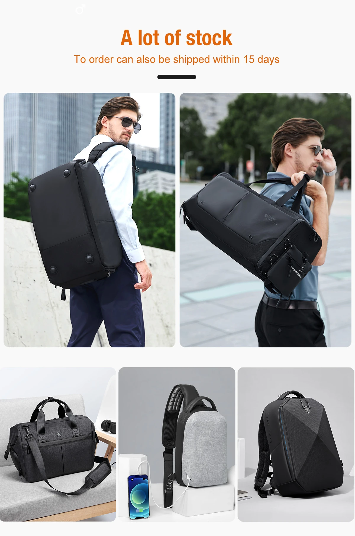 GuangZhou JuLi Leather Co.,LTD - Travel Backpack, Laptop Backpack