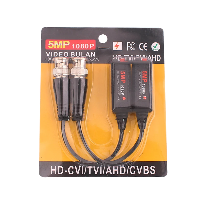 Loop Isolator Passive HD BNC Transceiver Transmitter UTP