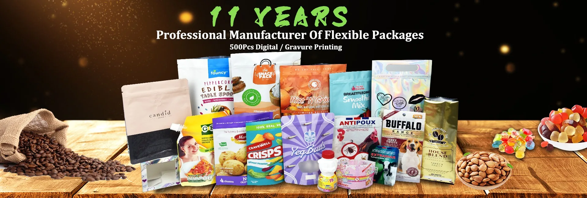 Shenzhen Rainbow Packaging Co., Ltd. - Mylar Bag, Food Packaging Bag