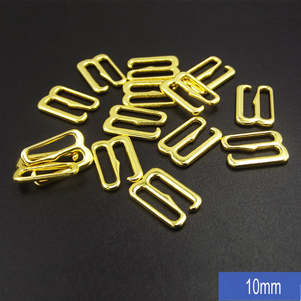 Rose Gold 8mm Metal Ring Slider Hook In Nickle Free - Buy Bra Ring ...
