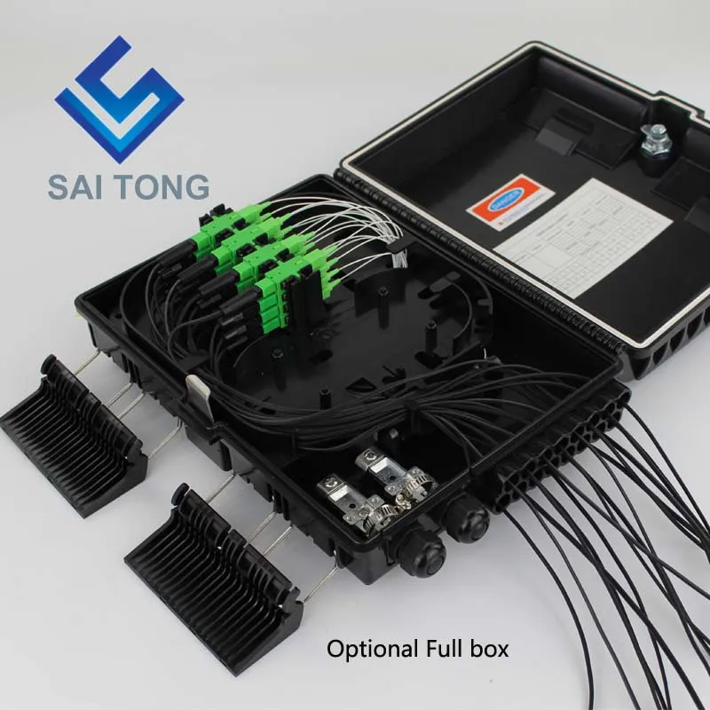 Odb Nap 16 Core Optical Fiber Terminal Box 16 Ports Ftth Fiber Optic ...