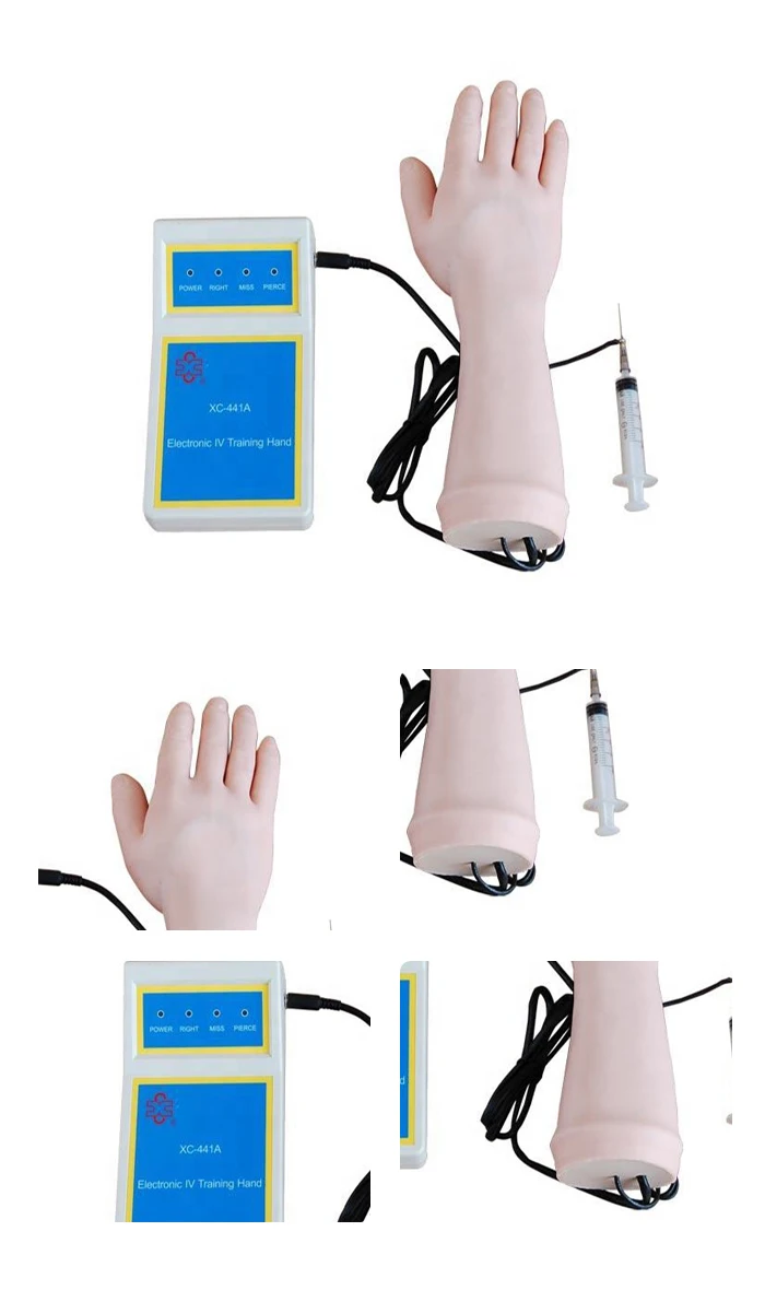 Advanced Electronic IV Training Hand Medical Nursing Model
