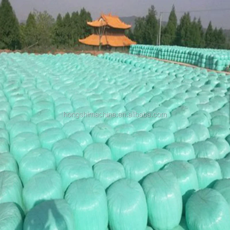 Silage Bale Straw Hay Baler Packing Machine and Wrapper Round Diesel ...
