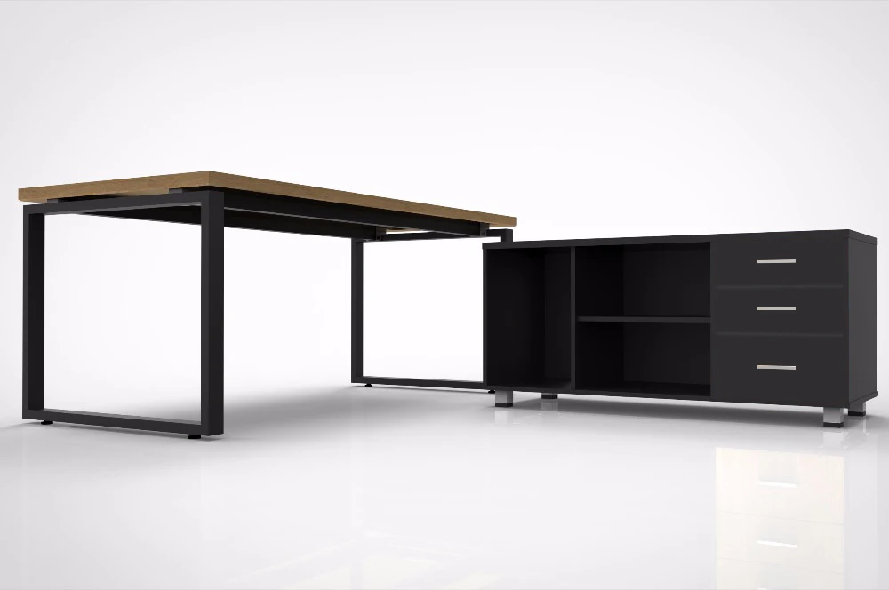 China Modern Office Furniture Metal Table Frames Executive Office Table ...