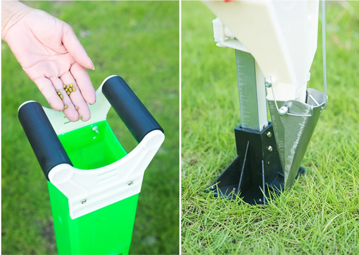 Manual Seeder Maize Planter with Fertilizer - Efficient Corn Seeder for ...
