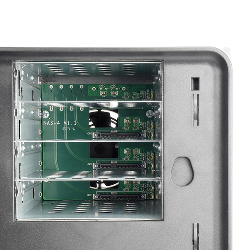 Mini ITX NAS Server Case 4 Bay with Lock for HDD Storage & OEM