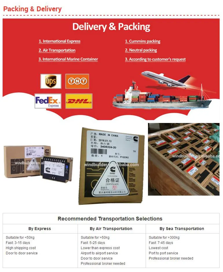 Genuine Cummins 4BT 6BT 6CT K19 K38 K50 QSM11 NTA855 Speed Controller ...