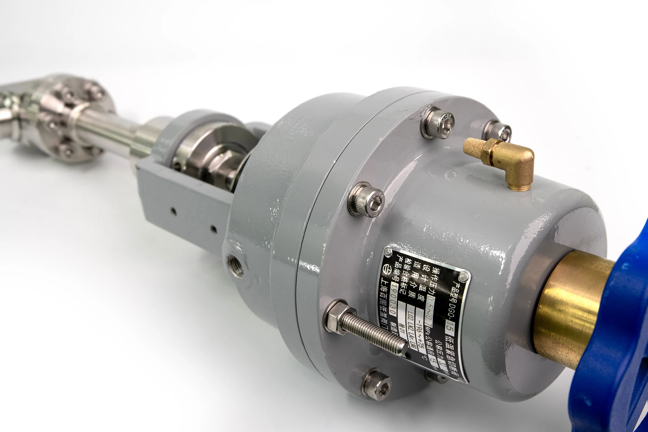 32mpa High Pressure Emergency Shut Off Valve For Natural Gas 100% Test ...