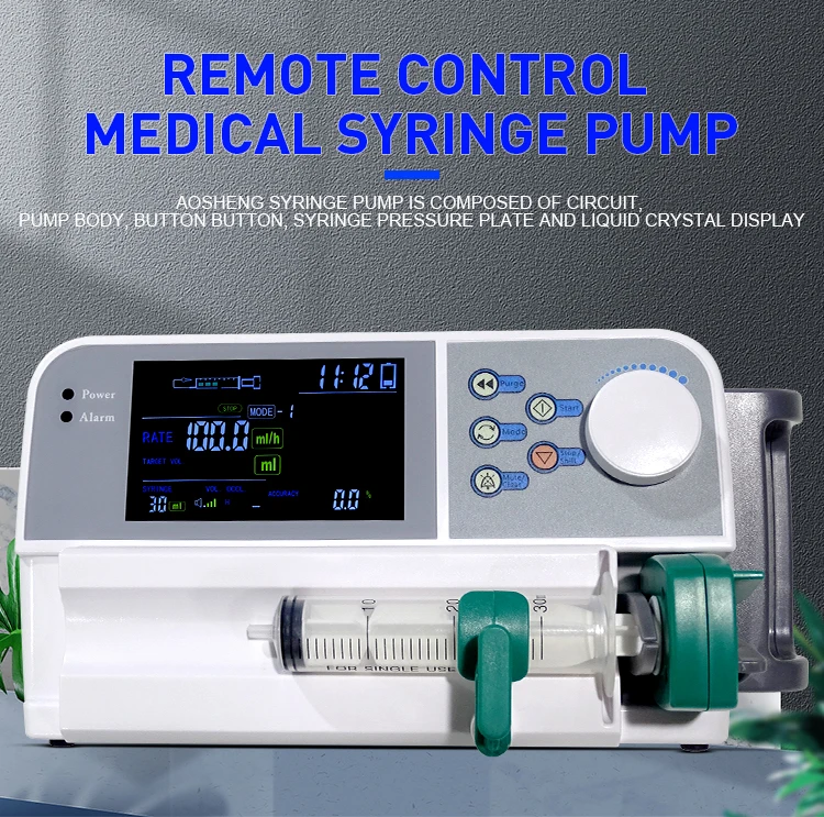 5.1.6 High Precision Dual Channel Electric Syringe Pump Portable ...