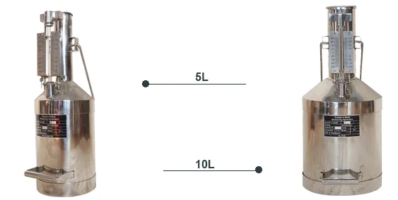 Accurate Fuel Measurement with Stainless Steel Calibrated Cans