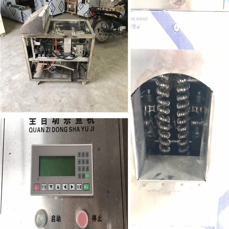 Automatic Fish Killing Scaling Gutting And Cleaning Machine - Buy Fish ...