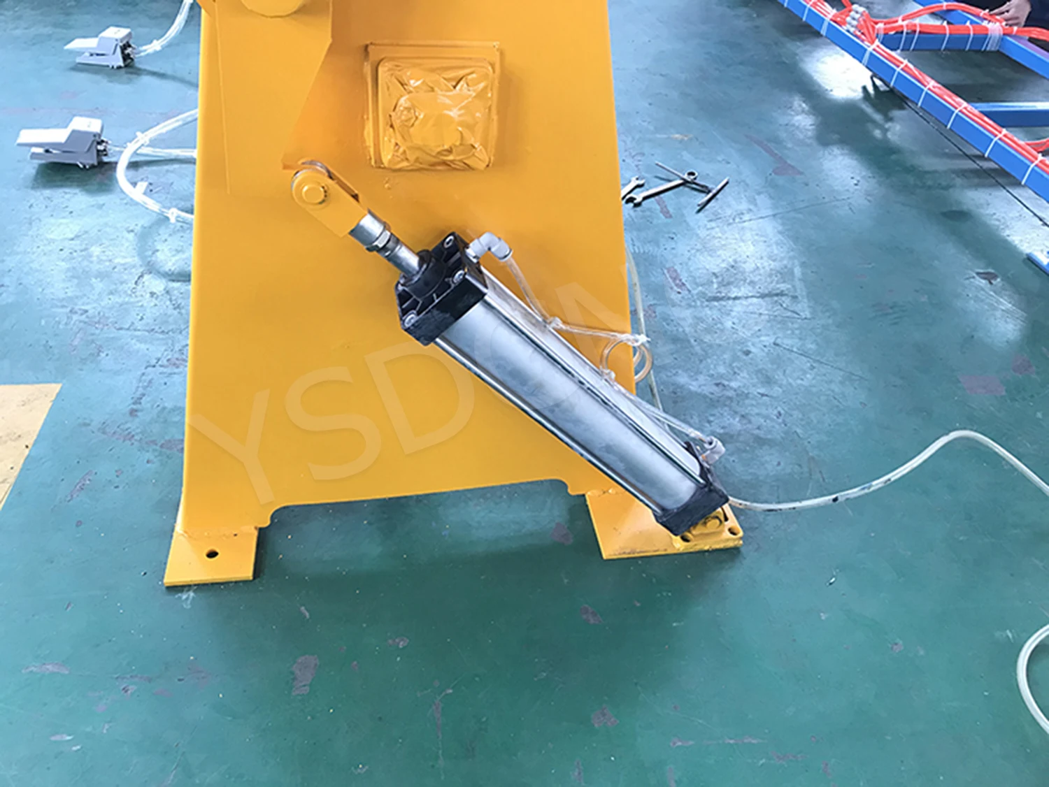 HVAC Ductworking TDF Flange Pneumatic Metal Folding Machine Stainless ...