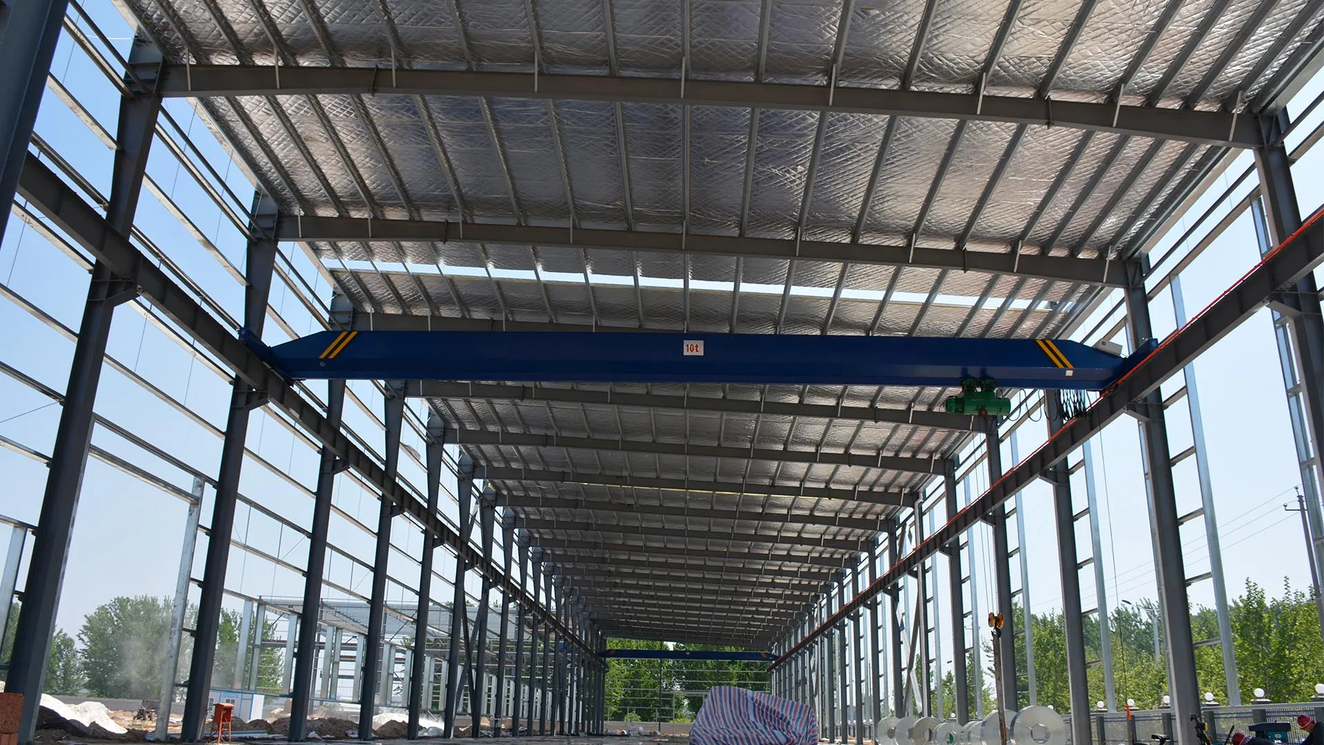 Construction Design Pig Shed Long Span Steel Structure For Pig Farm ...