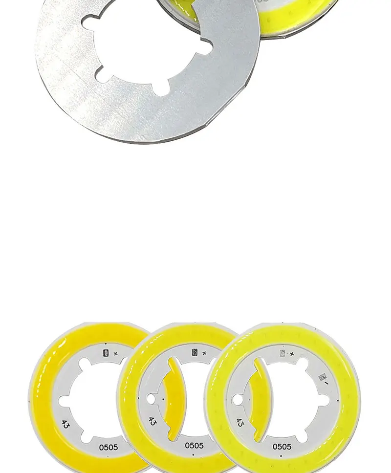 43mm Round COB LED Ring Light Chip for Flashlight Work Lamps