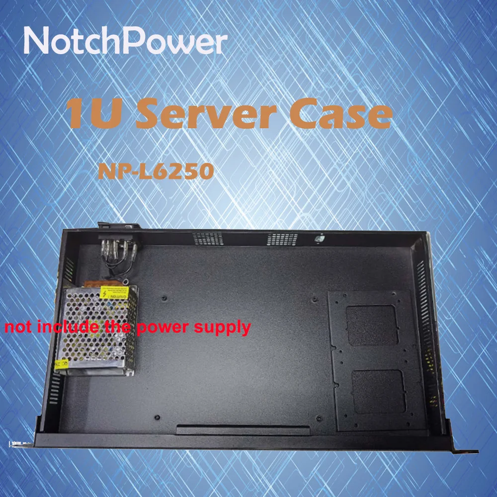 19inch Rack Mount Router 1u Network Case - 6 LAN Port Firewall Chassis