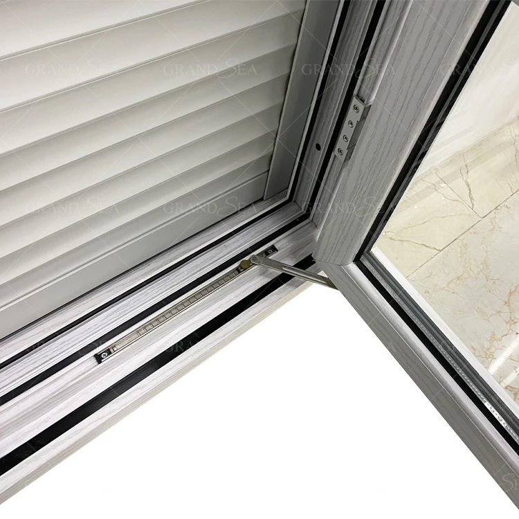 Modern Remote Adjustable Aluminum Electrical Metal Roll Up Windows ...