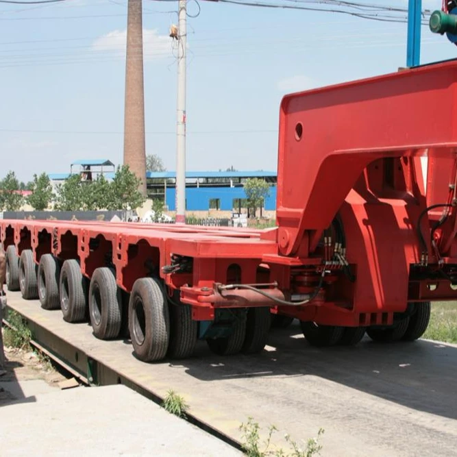 Heavy Duty Goldhofer Multi Axle 200 Ton -400 T Hydraulic Modular ...