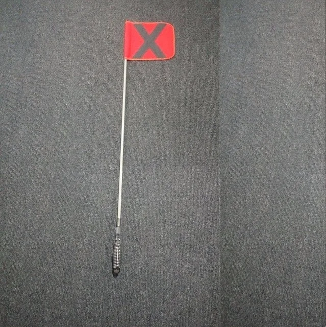 Mining Strong Magnet Triangle Aluminum Base Safety Whip