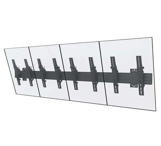 Quad Adjustable Tilt TV Wall Mount for 32-65 inch Screens