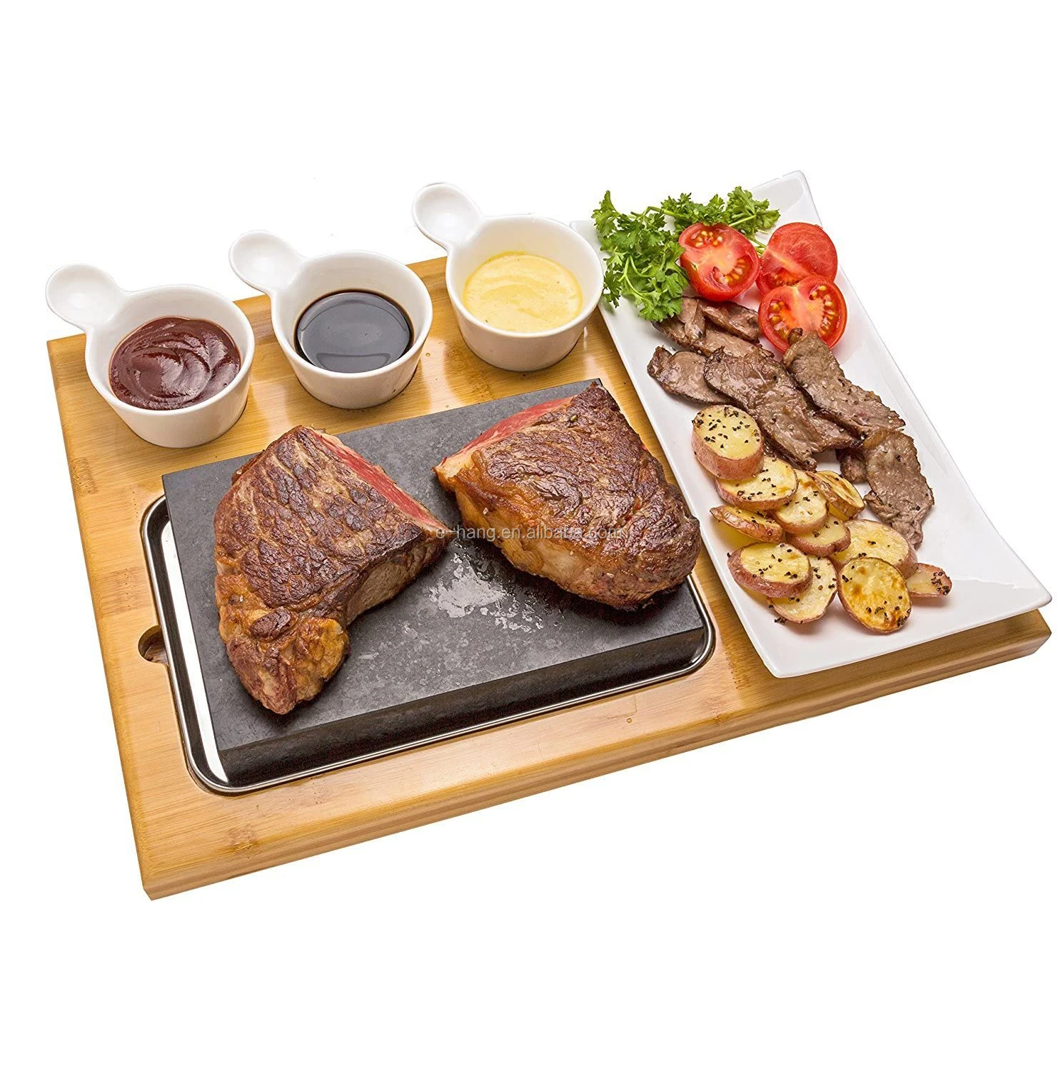 Lava Rock Cooking Stone Set - Eco-Friendly Grill Solutions