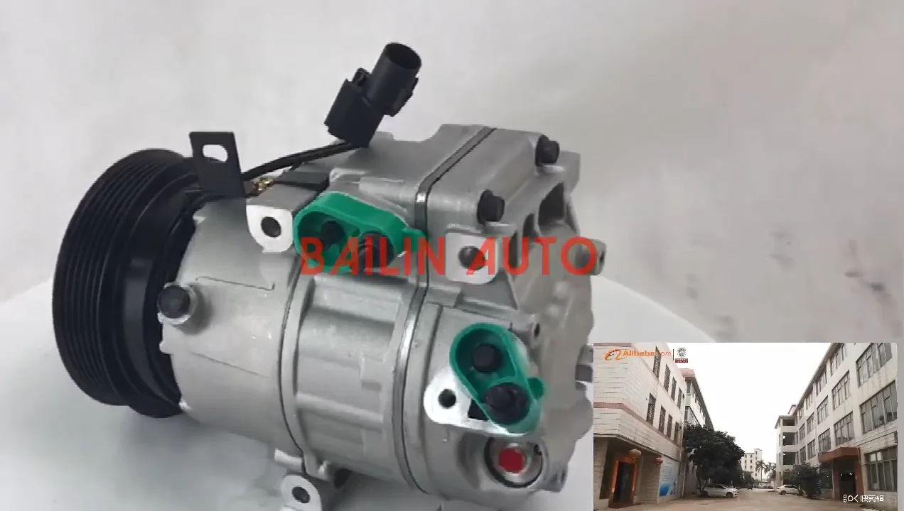 97701-3k520/97701-3k700 Vs16 Car Air Conditioner Compressor For Hyundai ...