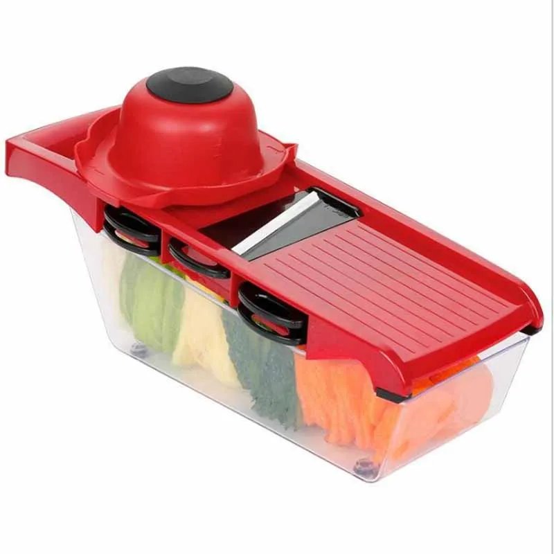 Multifunctional Manual Vegetable Fruit Julienne Slicer With 6 ...