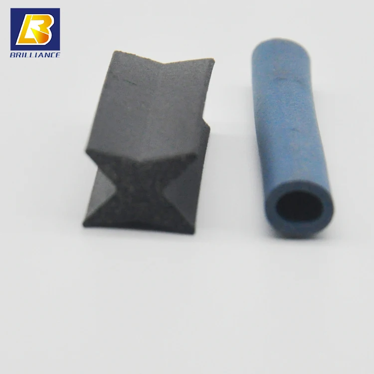 Silicone Rubber Extruded D Type Section,ElectroCoat Electrically ...