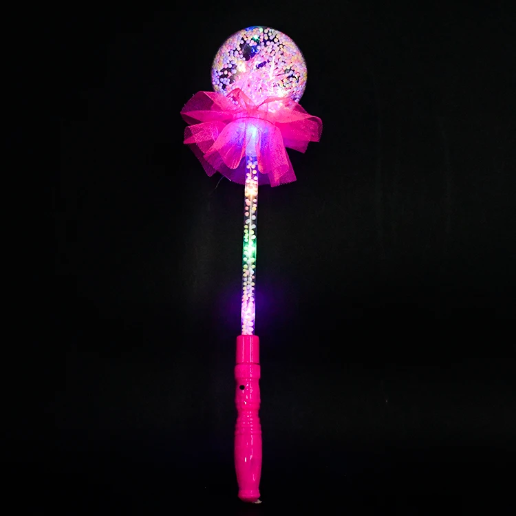 New Best Selling Led Glow Stick Toy Transparent Ball Magic Wand Star ...