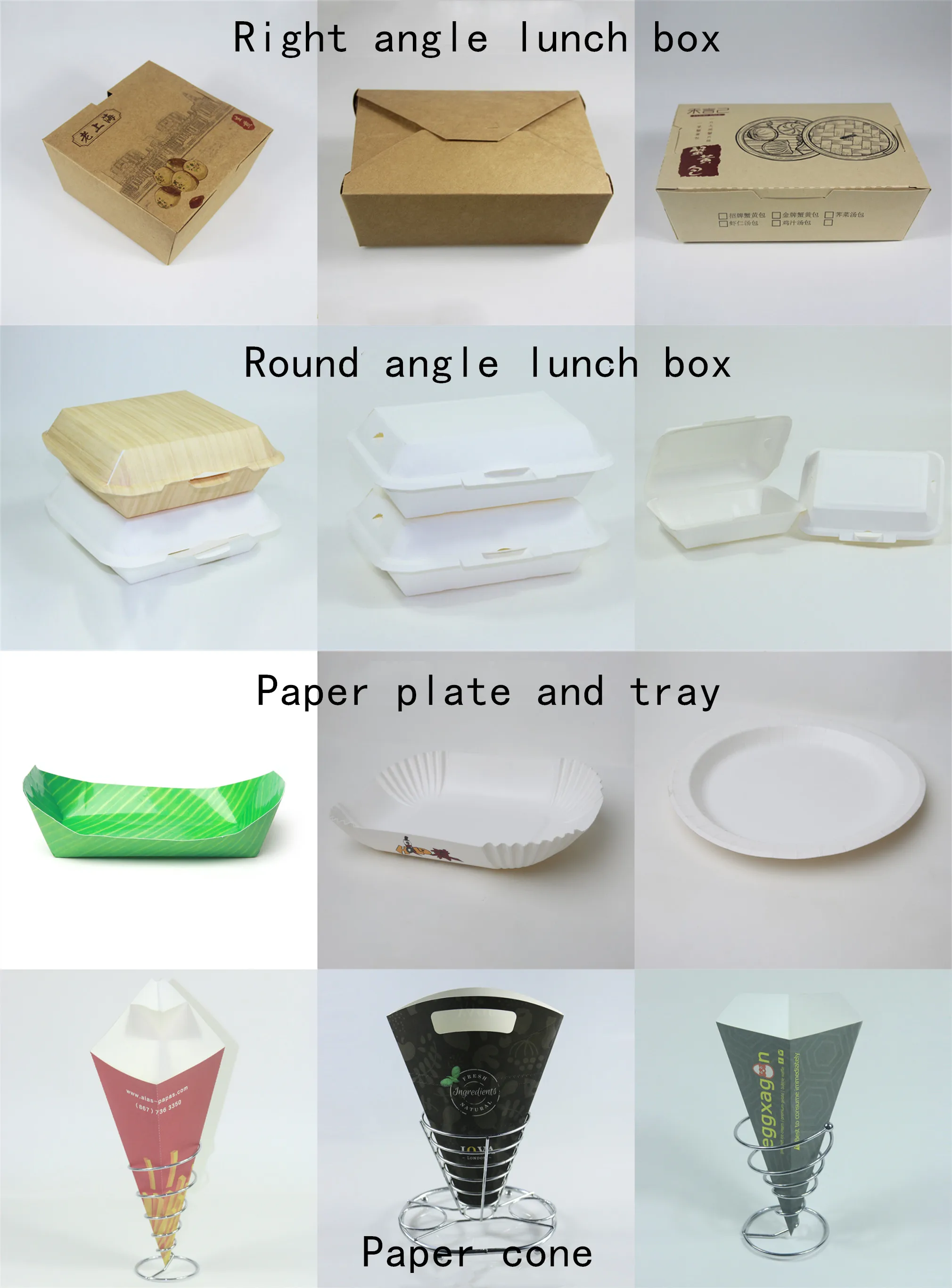 Semi-automatic Food Box Machine for Making Disposable Lunch Boxes