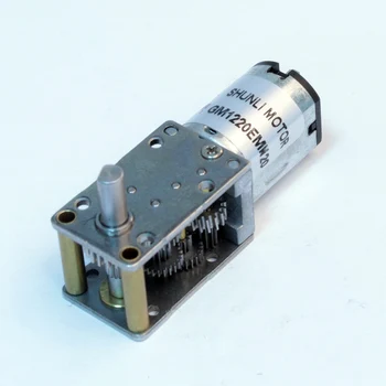 N20 N30 1.5v 3v 6v 12v Micro Dc Motor With Encoder Gearbox 90 Degree ...