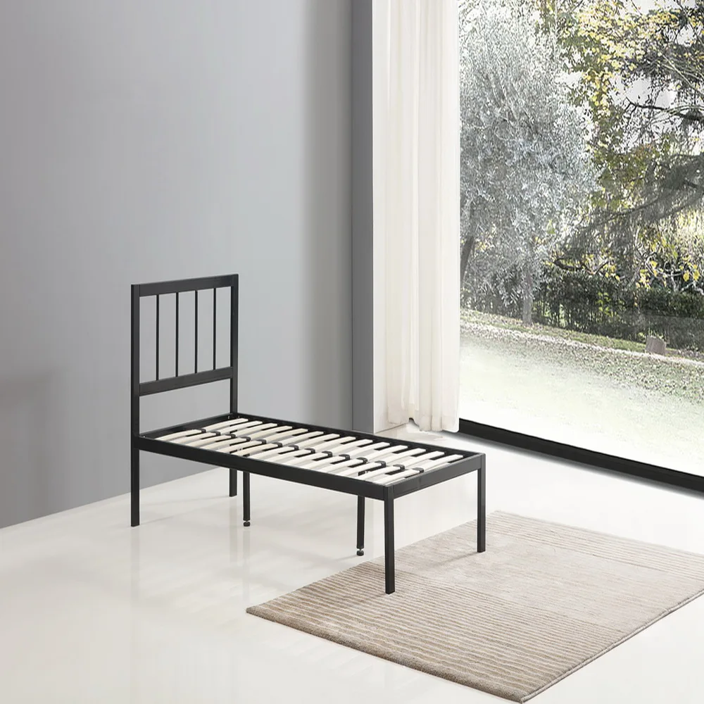 New Design Slatted Knock Down Bed Frame With Headboard Dj-pk36 Modern ...