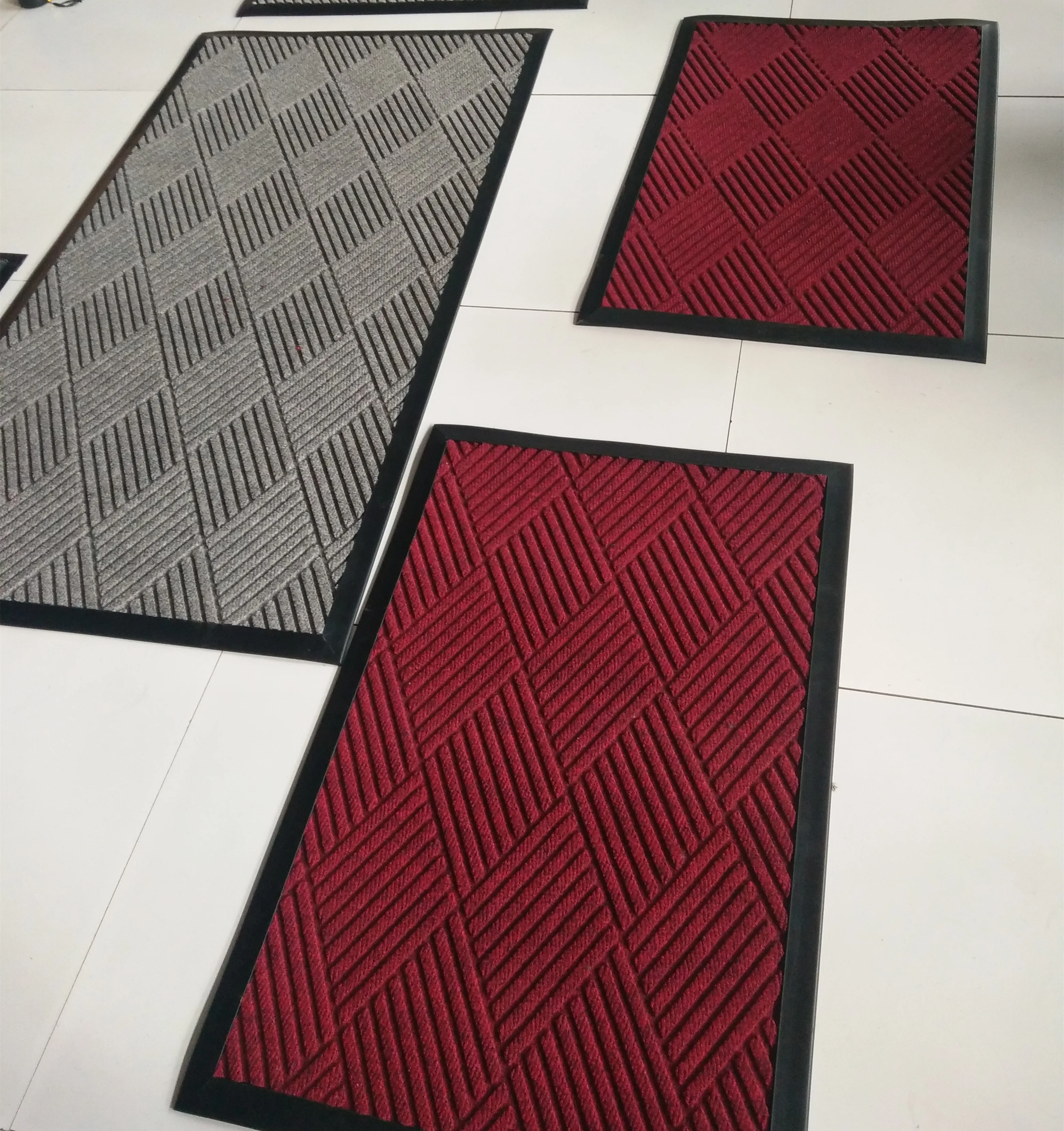 Heavy Duty Anti Slip Rubber Backing PP Indoor Outdoor Doormat