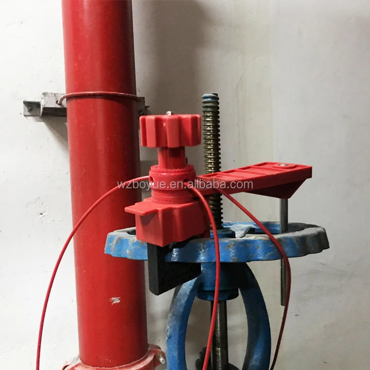 Universal Industrial Quarter Turn Ball Valve Handle Rod Safety Loto ...