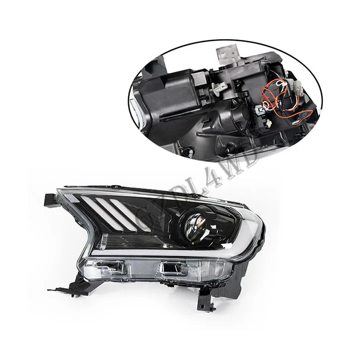 Farol Ranger Mustang - LED Headlights for T7 & T8 Pickups