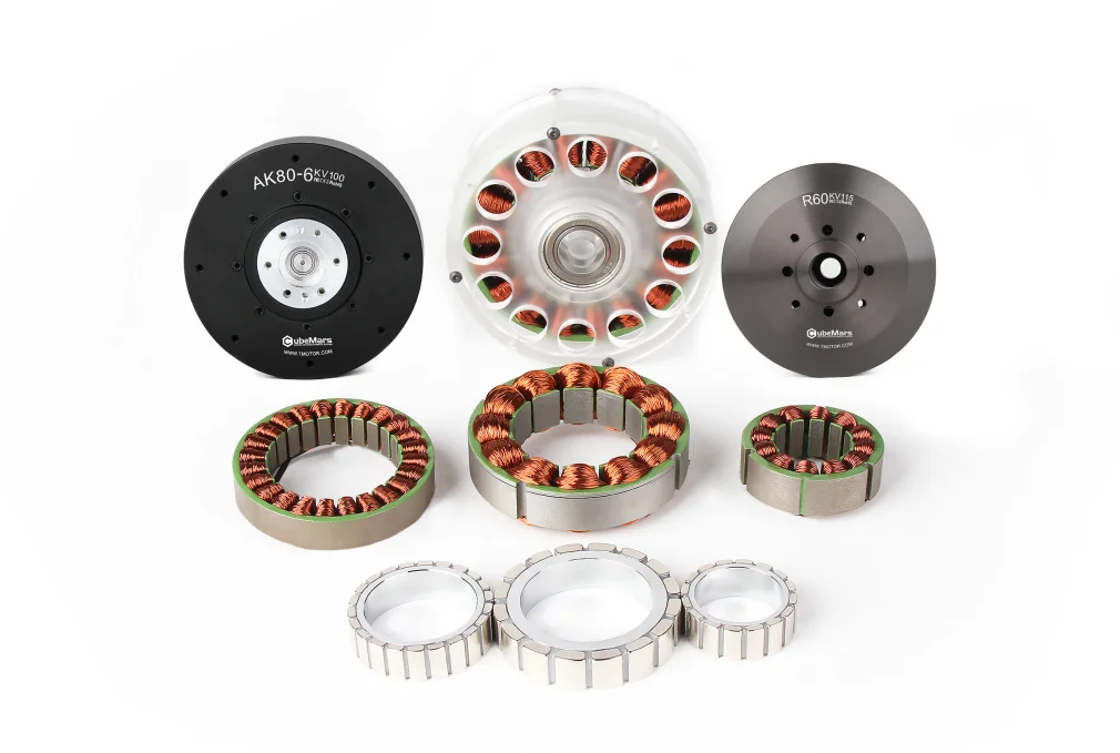 T-motor 5000rpm 48v High Torque Outrunner Brushless Frameless Hubless ...