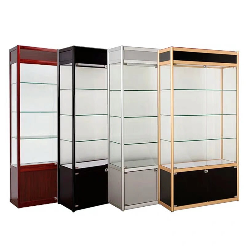Keway Multi-layer Glass Display Rack & Shelf for Retail Stores OEM