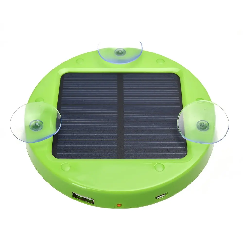 Window Solar Charger Round MiNi Solar Battery Power Bank for Mobile ...