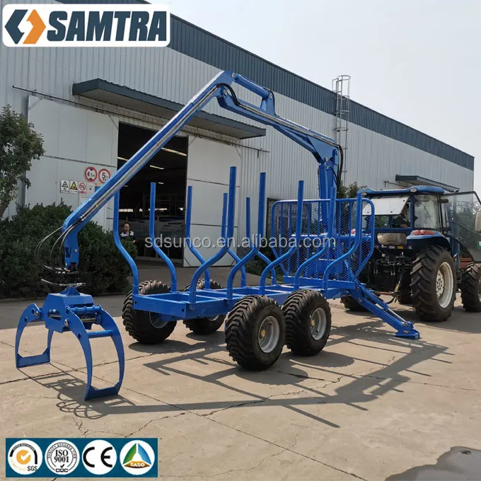 Log Loader and Trailer - Heavy Duty Timber Grab Solutions