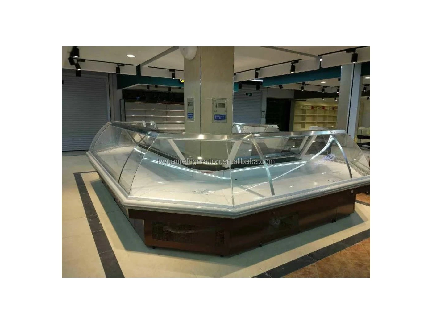 Lvyuan Cold Fish Seafood Showcases - Efficient & Stylish