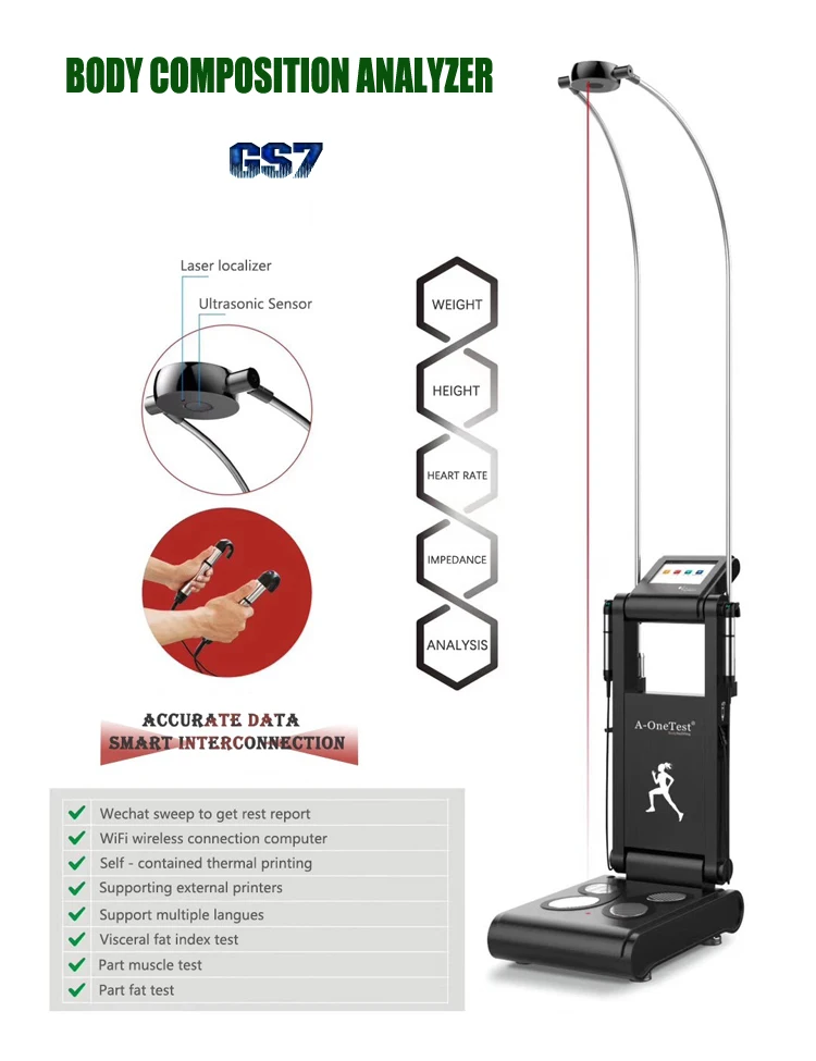 2020 Ditree Professional Body Composition Analyzer Body Fat Analysis ...