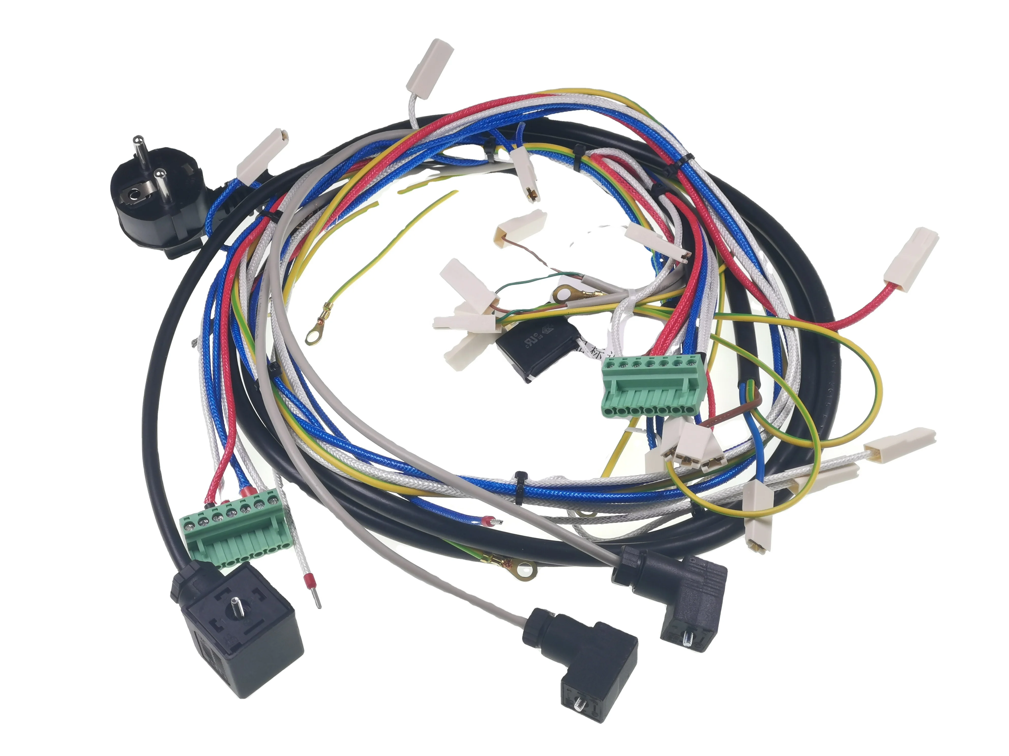 Rast 2.5mm power connector with 2.54MM IDC flat Cable assembly for PCB ...