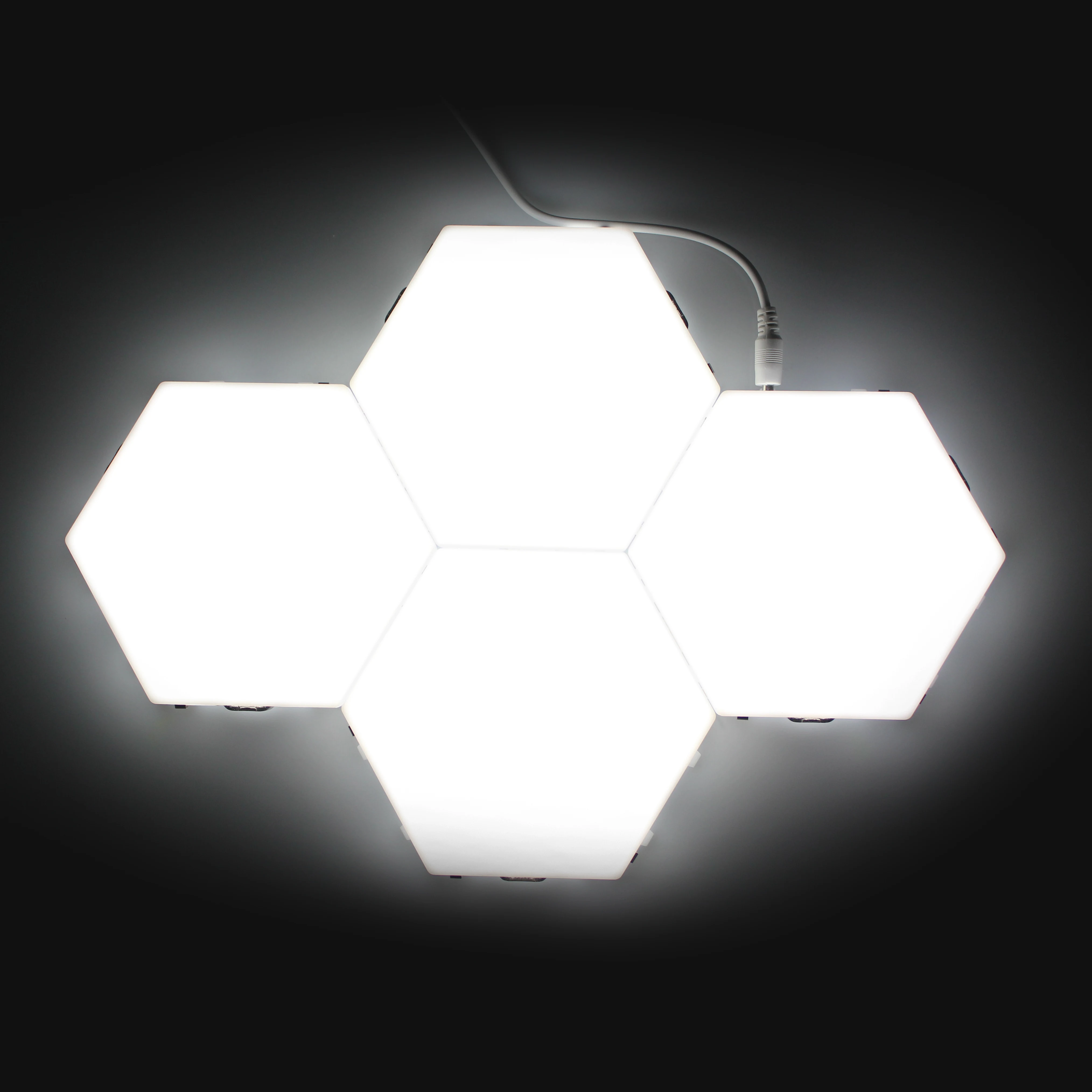 Quantum Light Led Hexagonal Lamps Modular Touch Sensitive Lighting ...