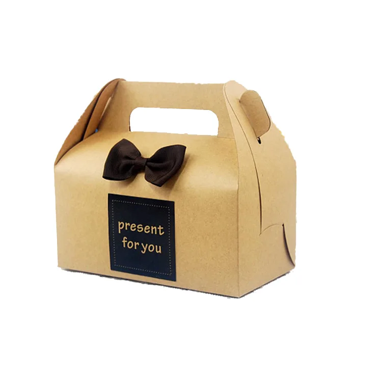 Custom Printed Cute Food Grade Take Away Foldable Kraft Paper Kids Meal ...