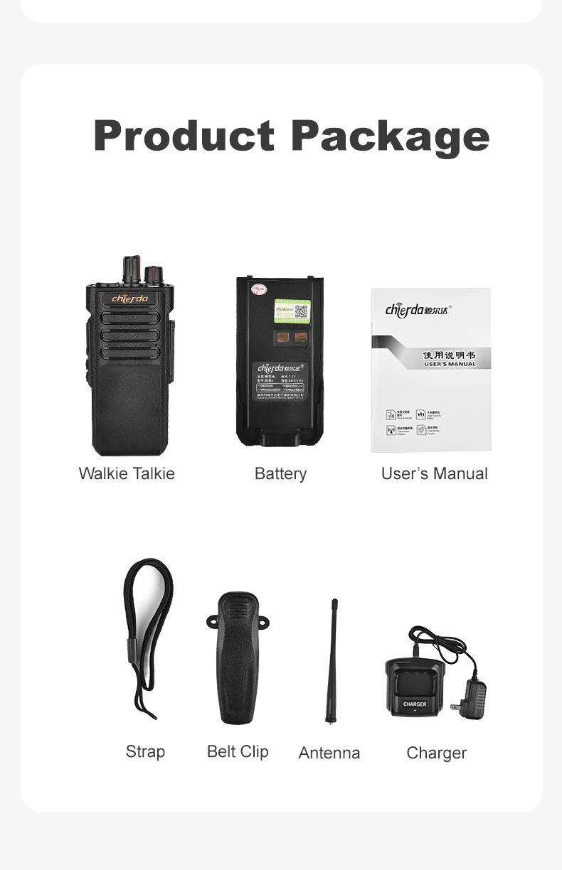 10w Ip 67 Long Range Analog Walkie Talkie 15 Km Range Cd-a8 - Buy ...