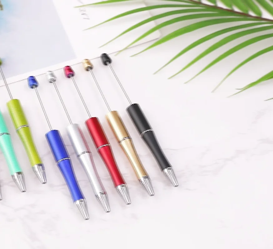 Hot Sale Add A Bead Jewelry Ball Pen Decorative Beaded Gift Pen ...