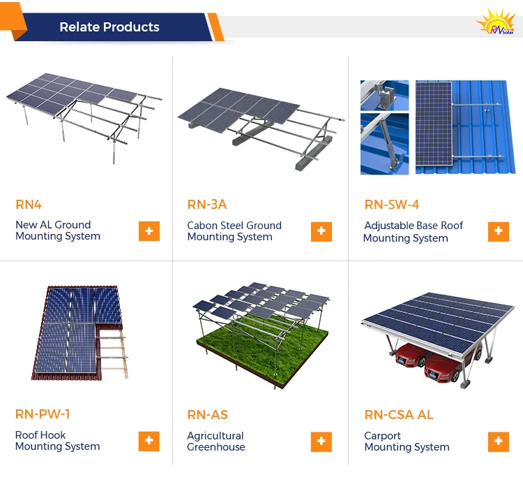 Ground Installation Tilt Mount Solar Brackets - Quick Install