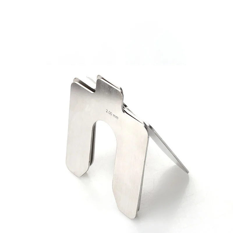 Stainless Steel U Shaped Pre Cut Slotted Shim for Alignment Pump