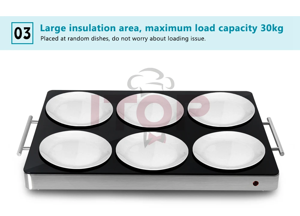 Hotel Keep Food Warm Tray Electric Buffet Warming Plate Commercial ...